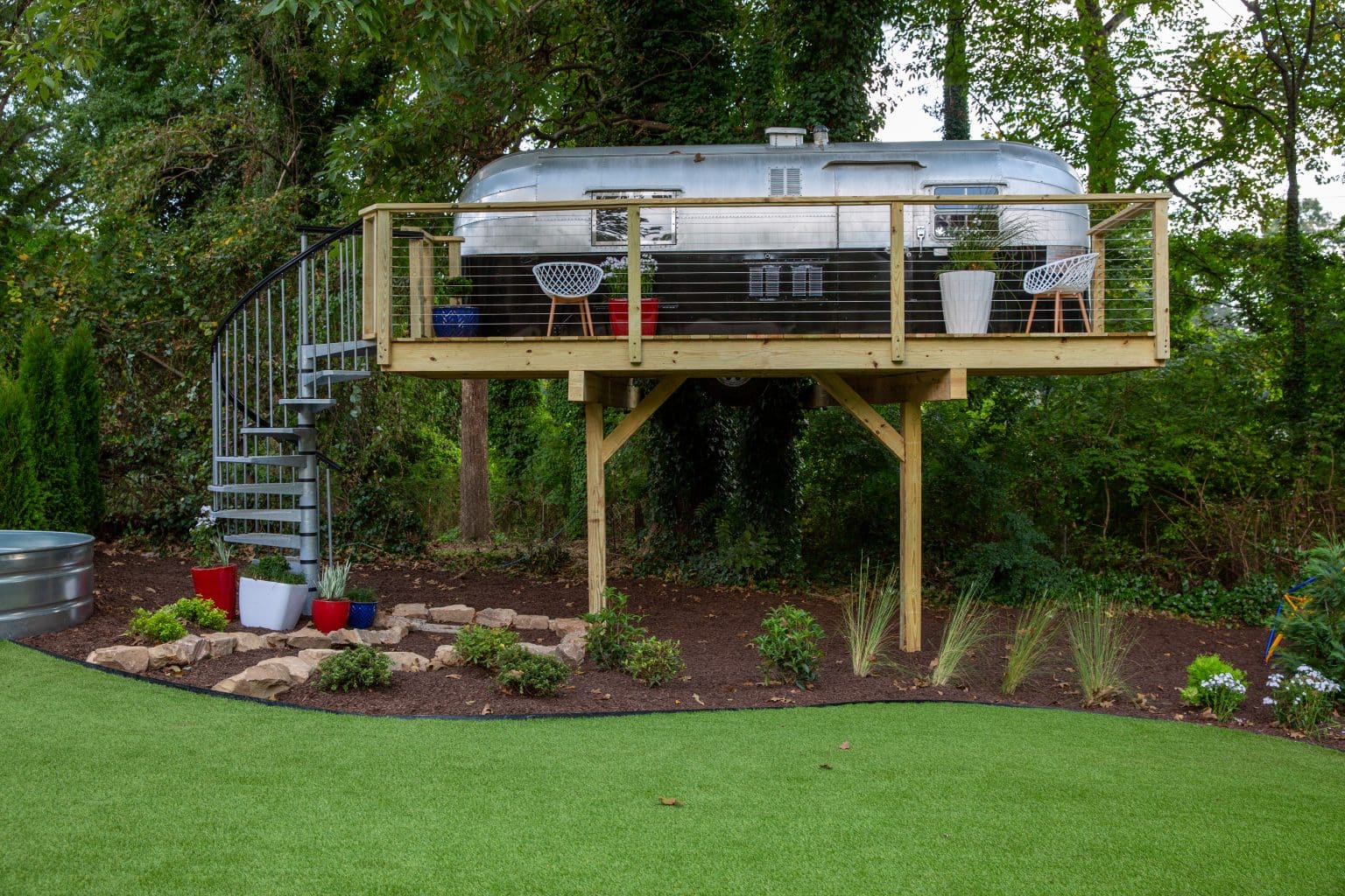 Chip Wade shows Dream Family Backyard - DesignRail® porch plus ...