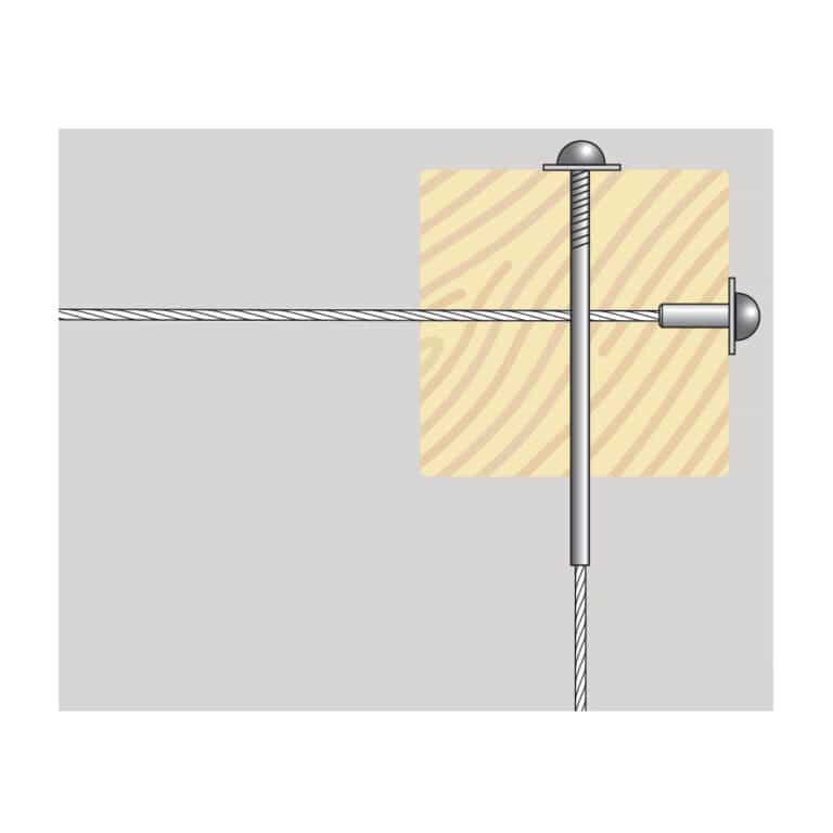 Cable Railing System for Metal Decks, Stairs & Frames