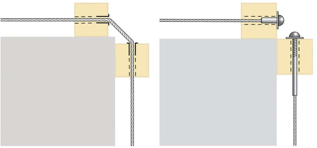 Cable Railing System for Metal Decks, Stairs & Frames