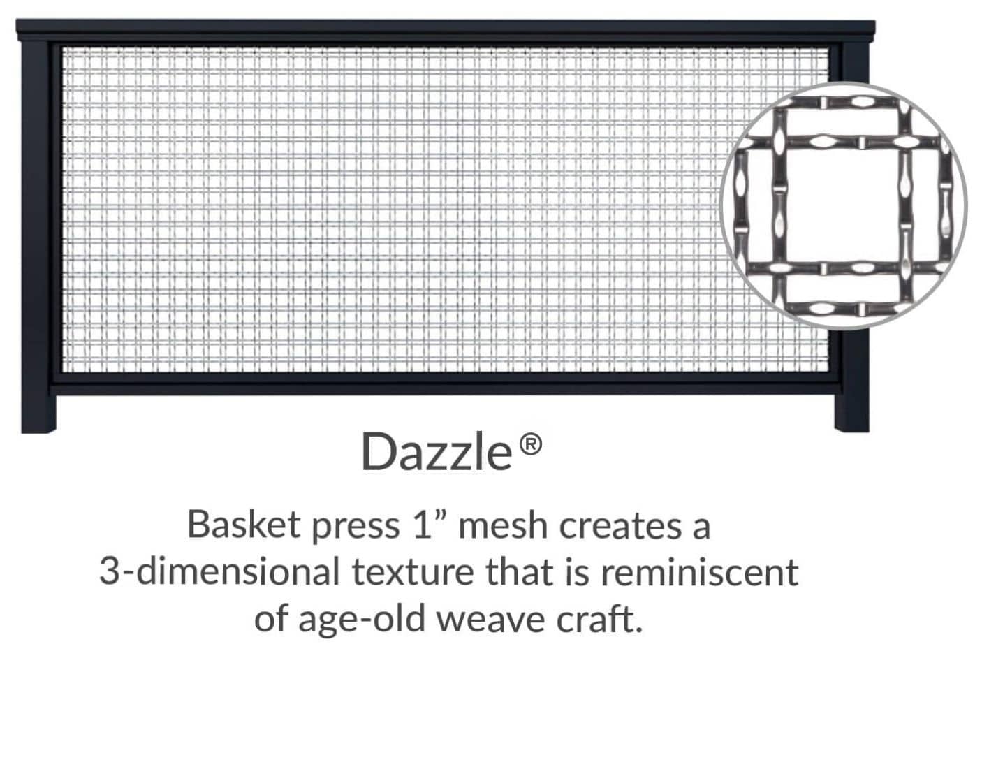 Stainless Steel Wire Mesh Railing Infill Panels | DesignRail® by Feeney