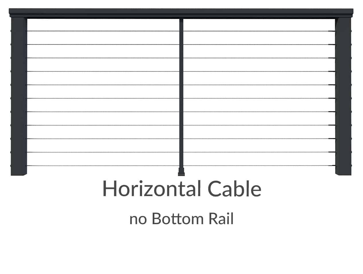 Horizontal Metal Cable Wire Railing System | DesignRail® by Feeney