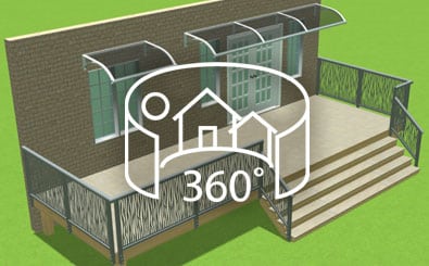 DesignRail® Classic Aluminum Modular Railing System